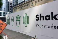 Construction Barriers - AlphaGraphics Seattle