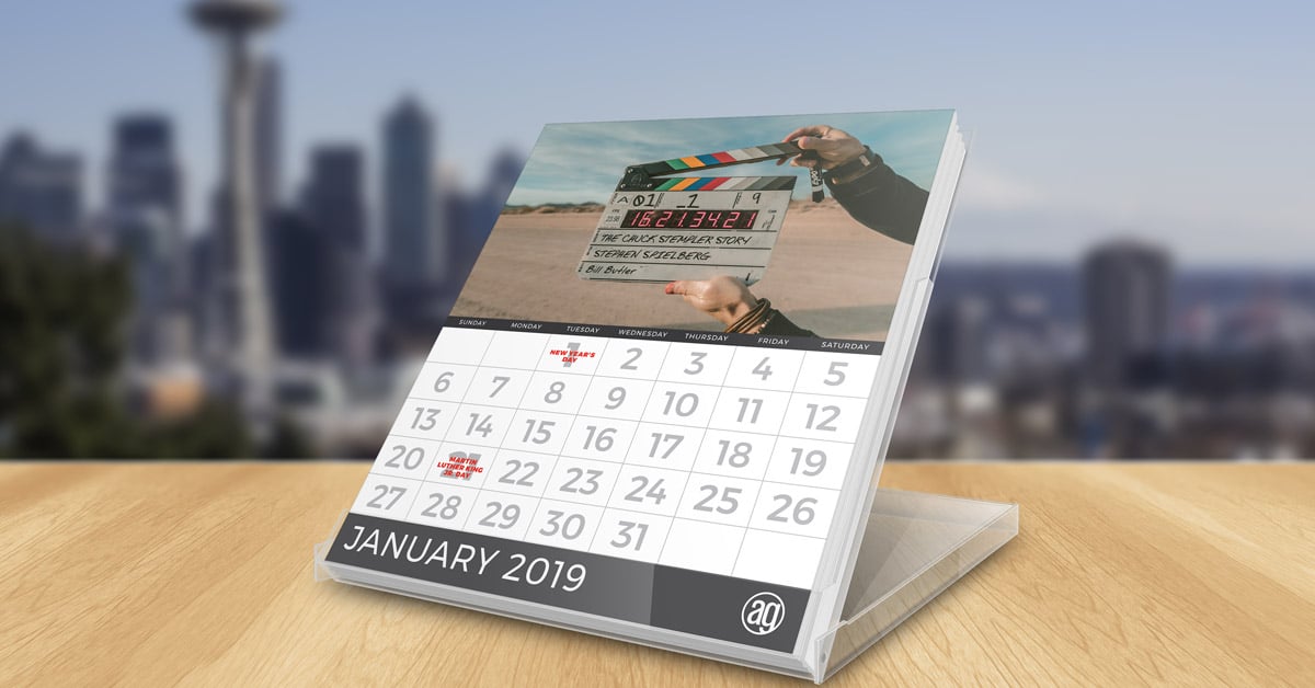 2019 Calendar | AlphaGraphics Seattle